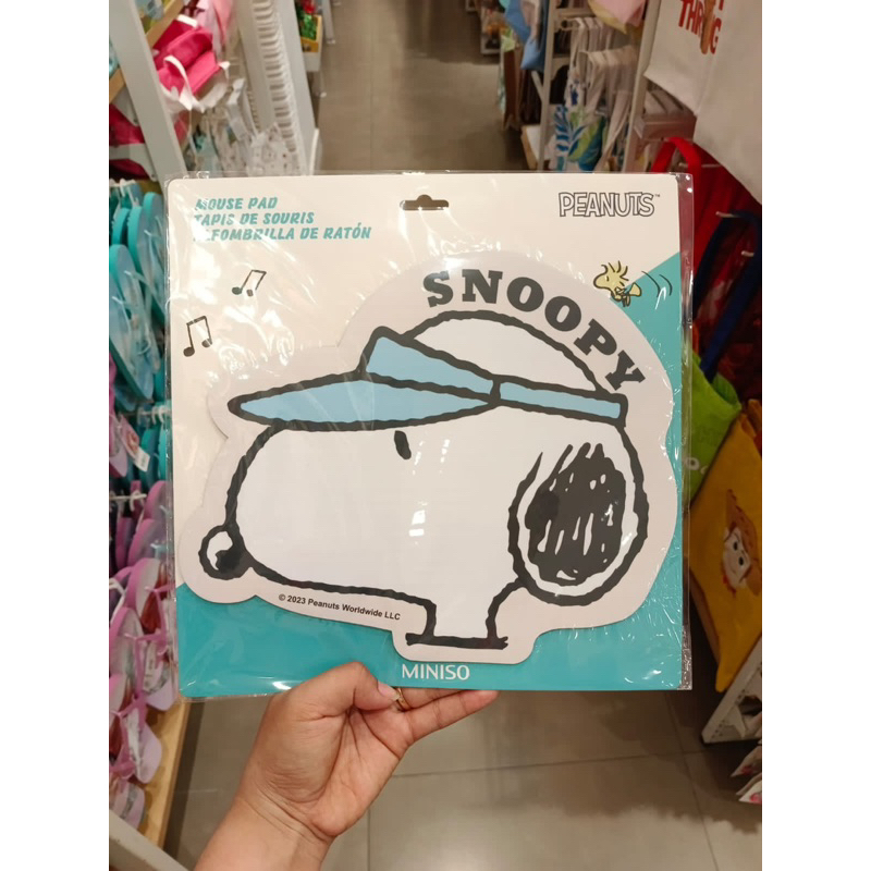 Jual MINISO SNOOPY PEANUTS MOUSE PAD ALAS MOUSE | Shopee Indonesia