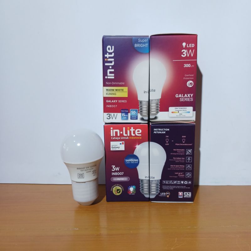 Jual Lampu led inlite galaxy 3Watt INB007 | Shopee Indonesia