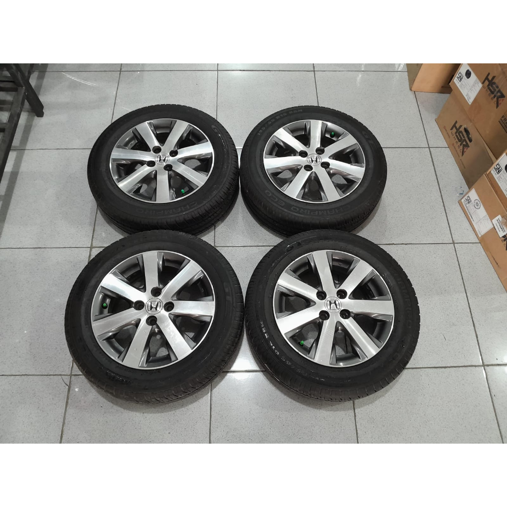 Jual VELG MOBIL SEKEN OEM HONDA FREED RING 15 LEBAR 5,5 PCD 4X100 | Shopee Indonesia