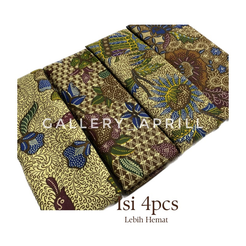 Jual Paket Hemat 4pcs Kain Batik Bengkele Halus / Kain Tape / Kain ...