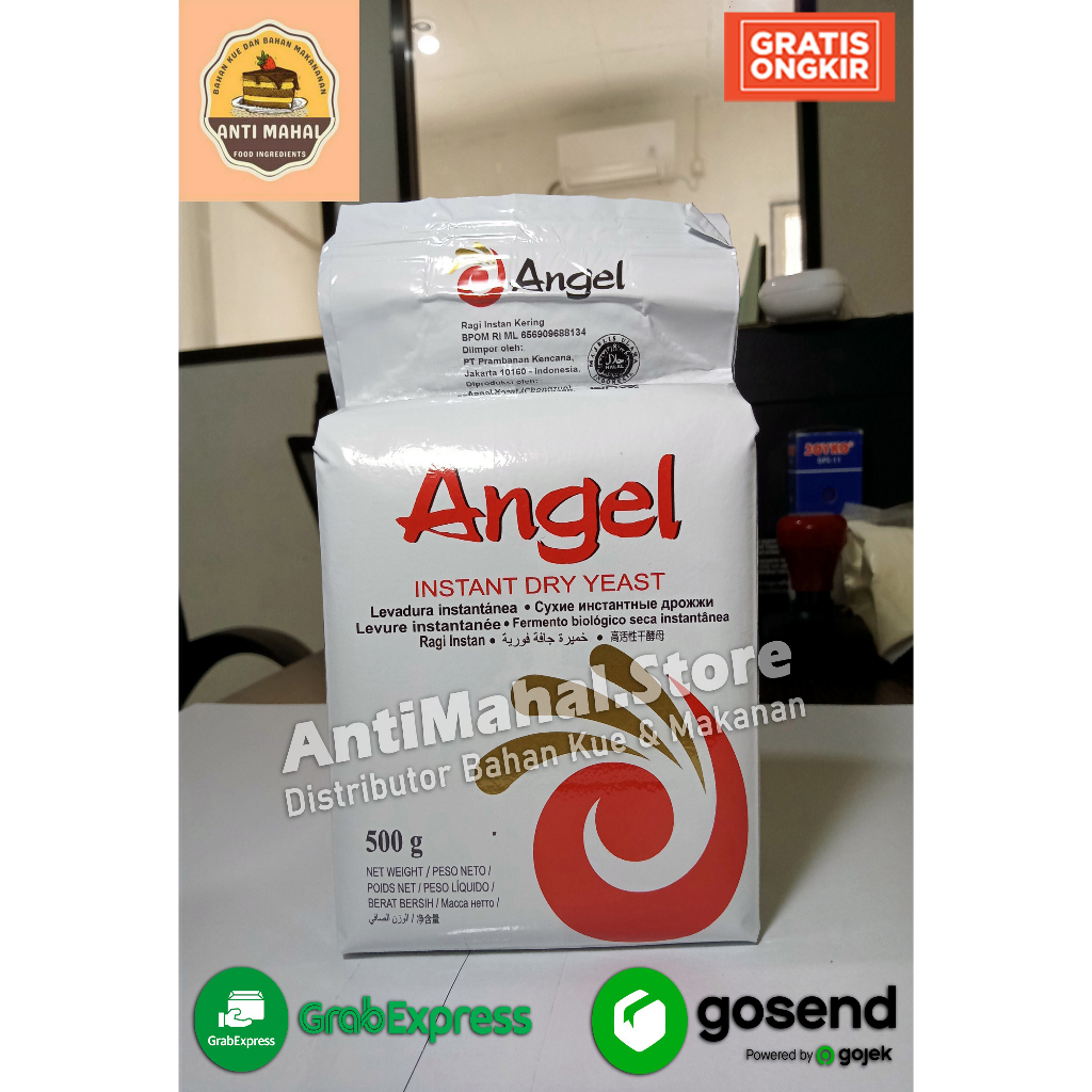 Jual Ragi instant Angel 500gr / Ragi instant Kering 500gram | Shopee ...