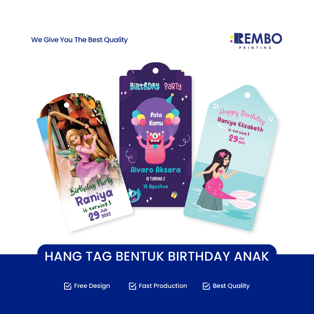 Jual Hang Tag Bentuk Ulang Tahun Anak - Label Baju Bentuk - Cetak ... Jual Hang Tag Bentuk Ulang Tahun Anak - Label Baju Bentuk - Cetak ...