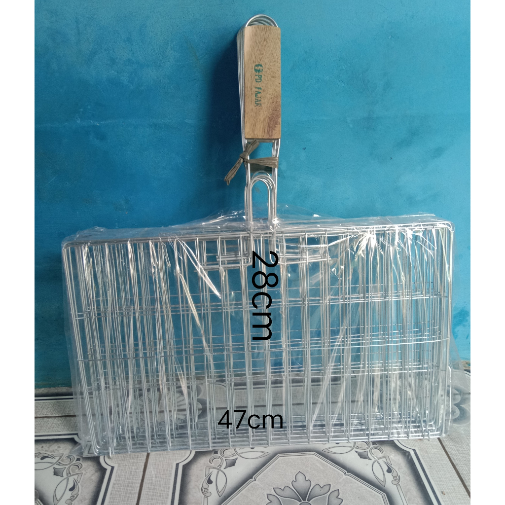 Jual Alat Penjepit Pembakaran ikan dan ayam/Alat Bakaran ikan dan ayam ...