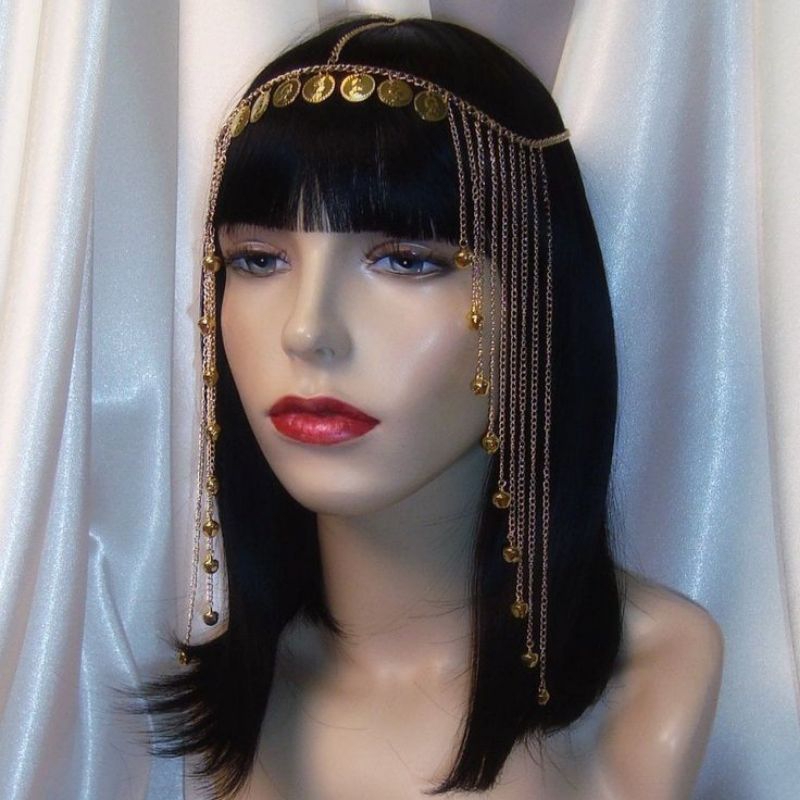 Jual Aksesoris Pengantin, Gold Cleopatra Headpiece, Set Taylor ...