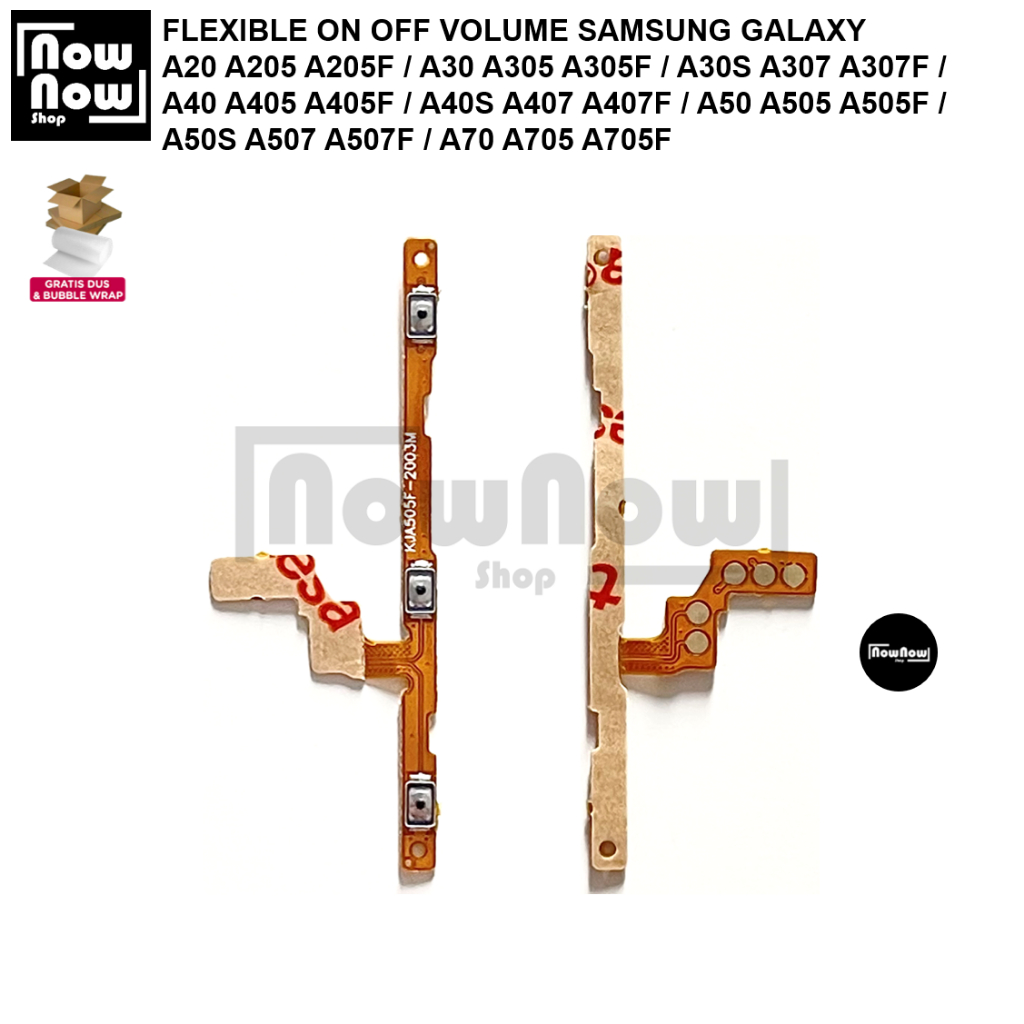 Jual Flexible ON OFF Volume Samsung Galaxy A20 A205 A205F / A30 A305 ...