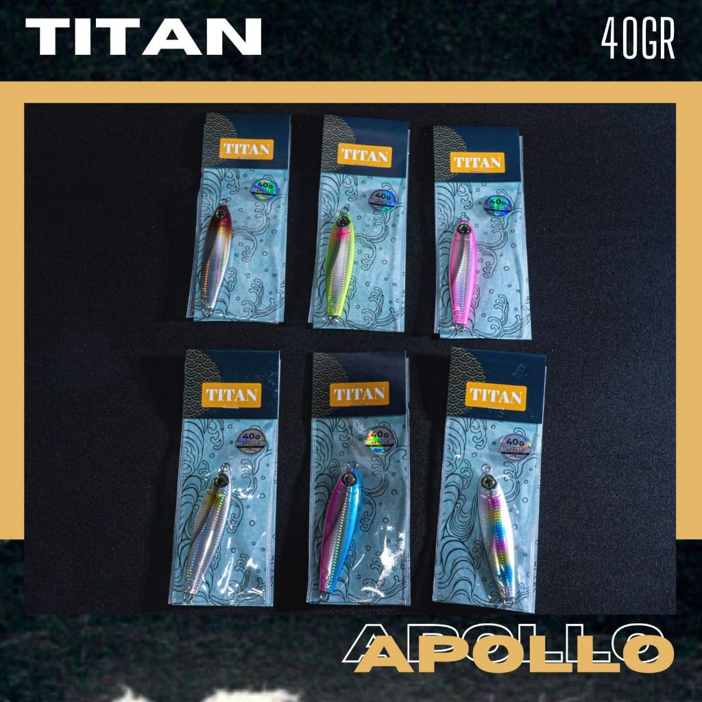 Jual TITAN APOLLO METAL JIG 40G | Shopee Indonesia