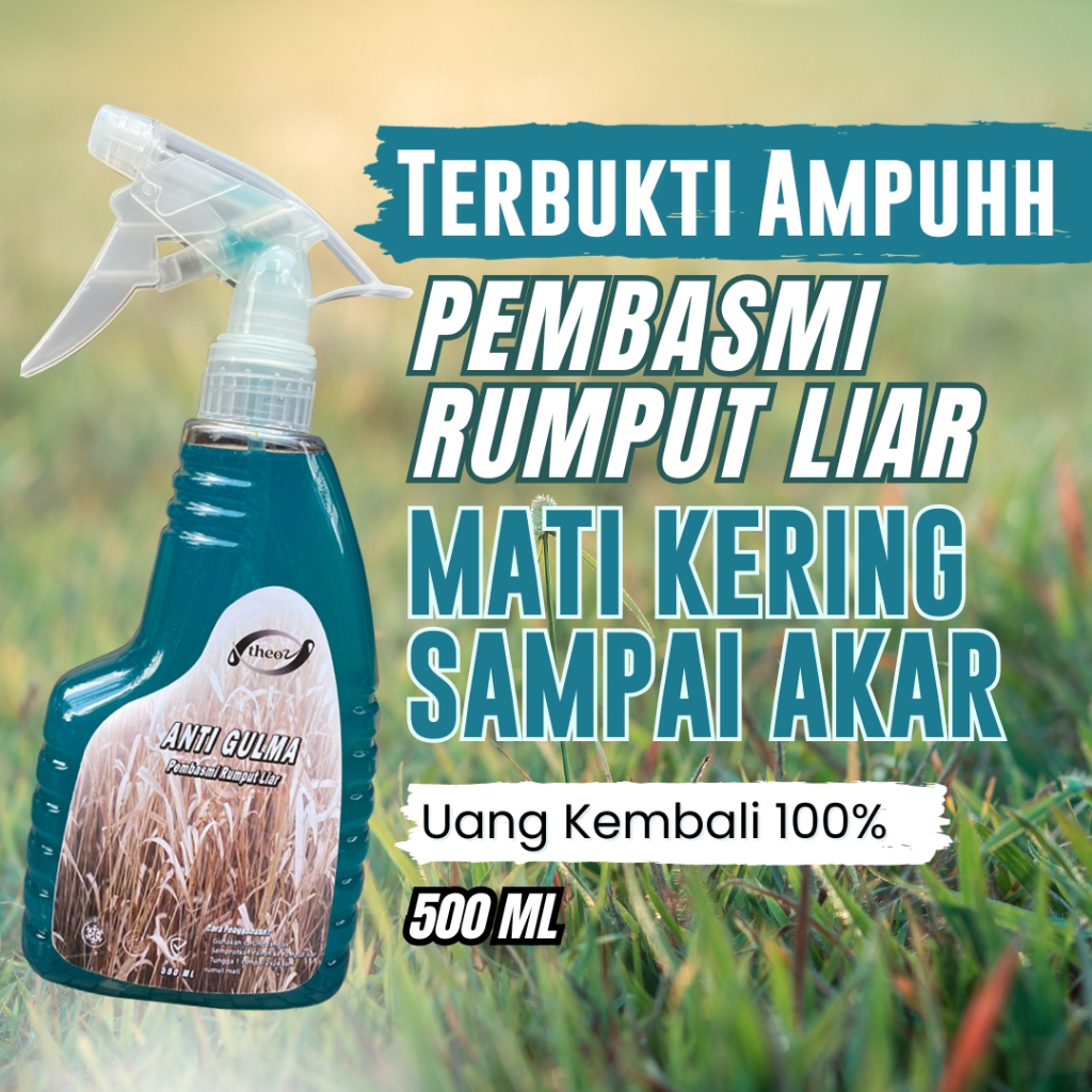 Jual Herbisida Pembasmi Rumput Liar Paling Ampuh Sapu Bersih Sampai ...