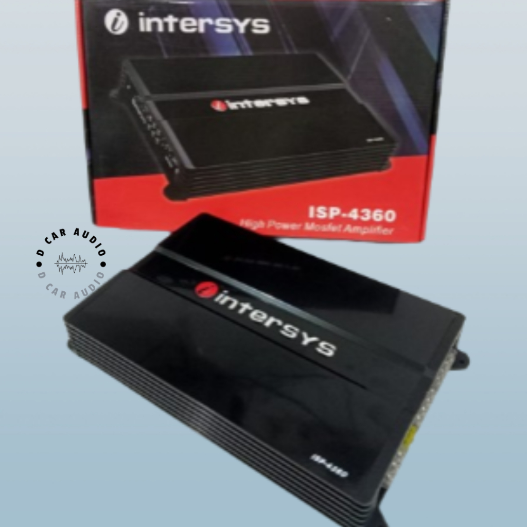 Jual POWER MOBIL Intersys ISP-4360 4CH POWER SUPER Power Mosfet ...