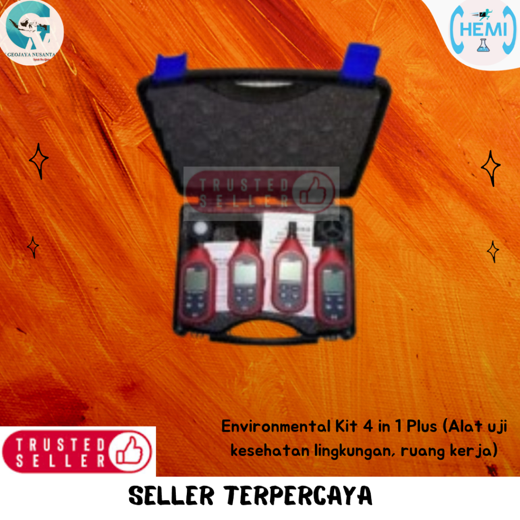 Jual Environmental Kit 4 in 1 Plus (Alat uji kesehatan lingkungan ...