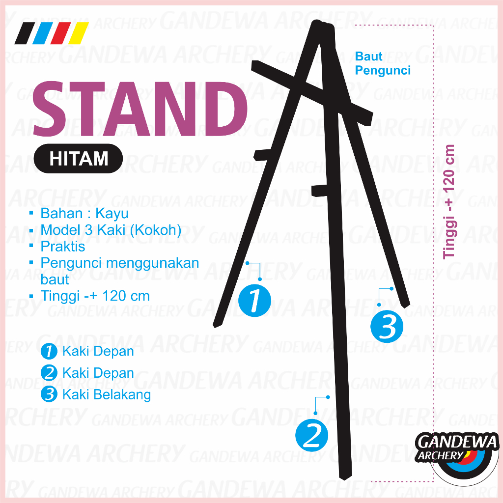 Jual Stand Target Panahan // Dudukan Target | Shopee Indonesia