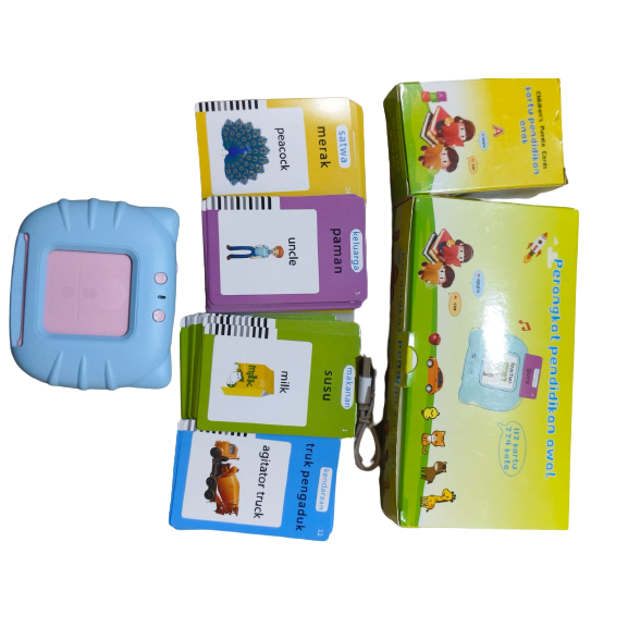 Jual Mainan Edukasi Audio Flashcard / Card Early Education Devic ...