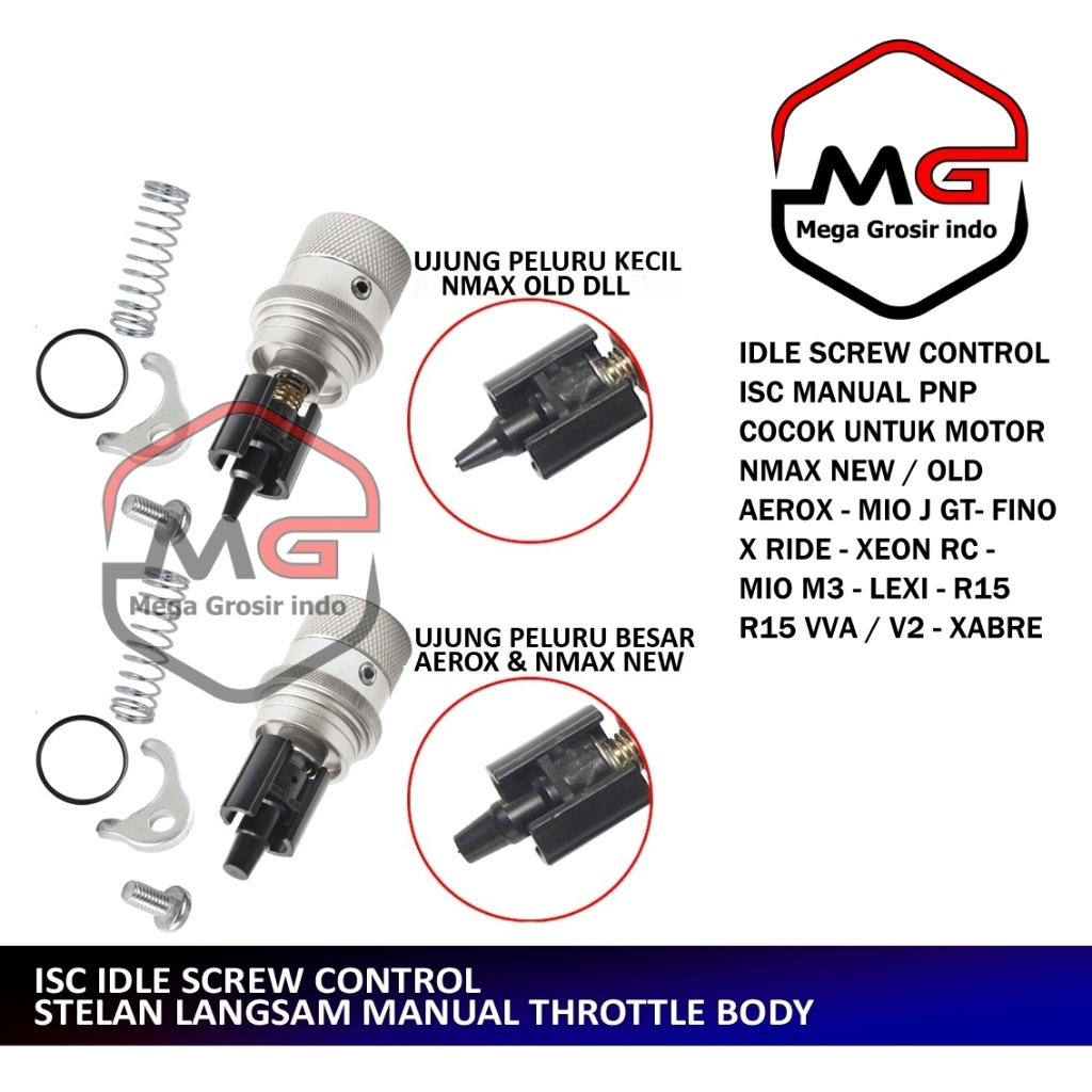 Jual ( BISA BAYAR DITEMPAT ) SENSOR ISC IDLE SCREW CONTROL SETELAN ...