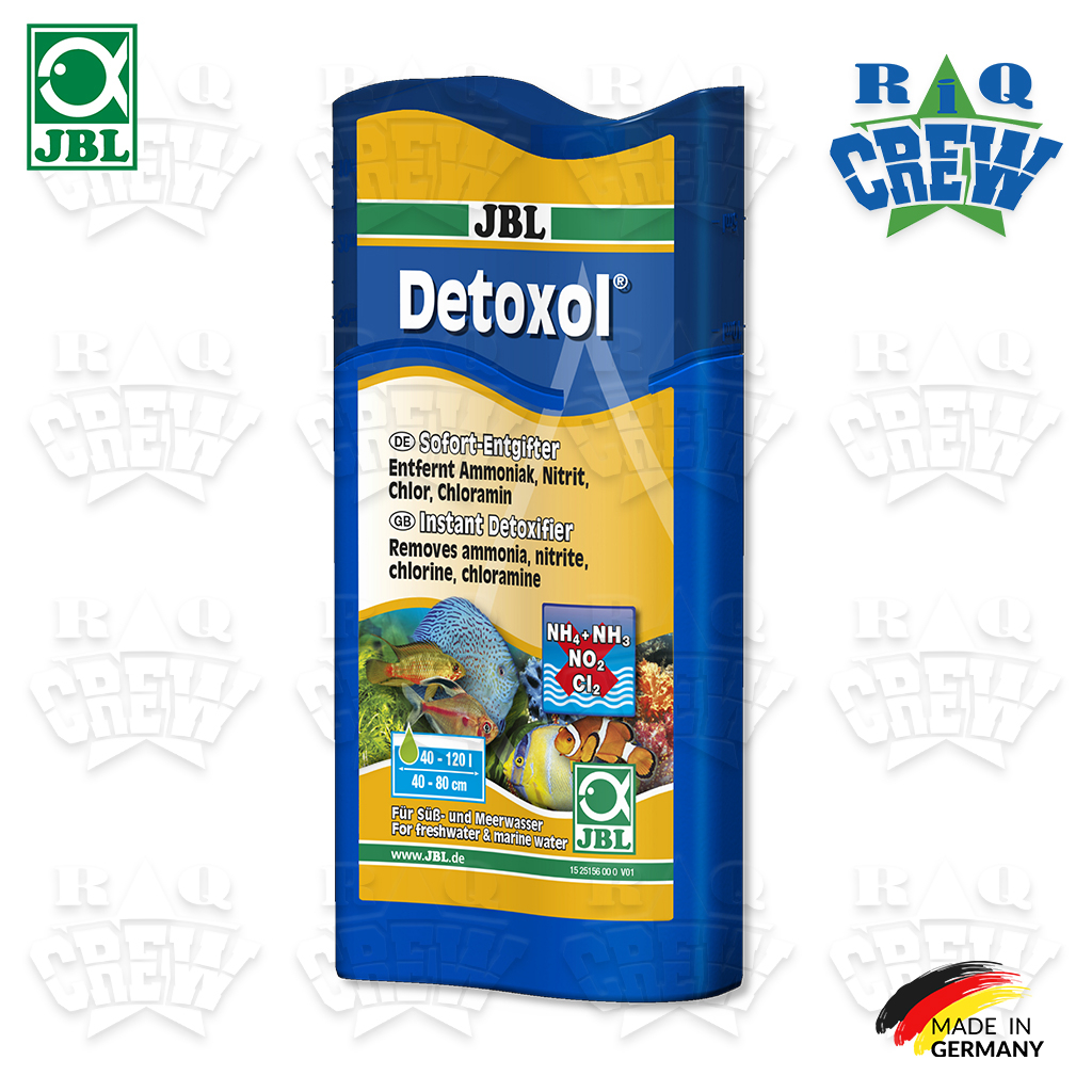 Jual Aquarium Water Conditioner JBL Detoxol Penetral Chlorine Amonia ...