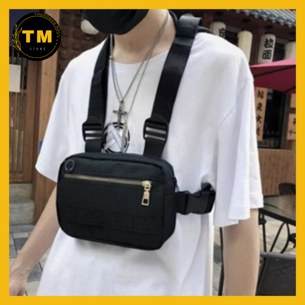 Jual Tacticalbag Chestbag Tas Dada Taktis Model Rompi Dengan Saku Depan ...