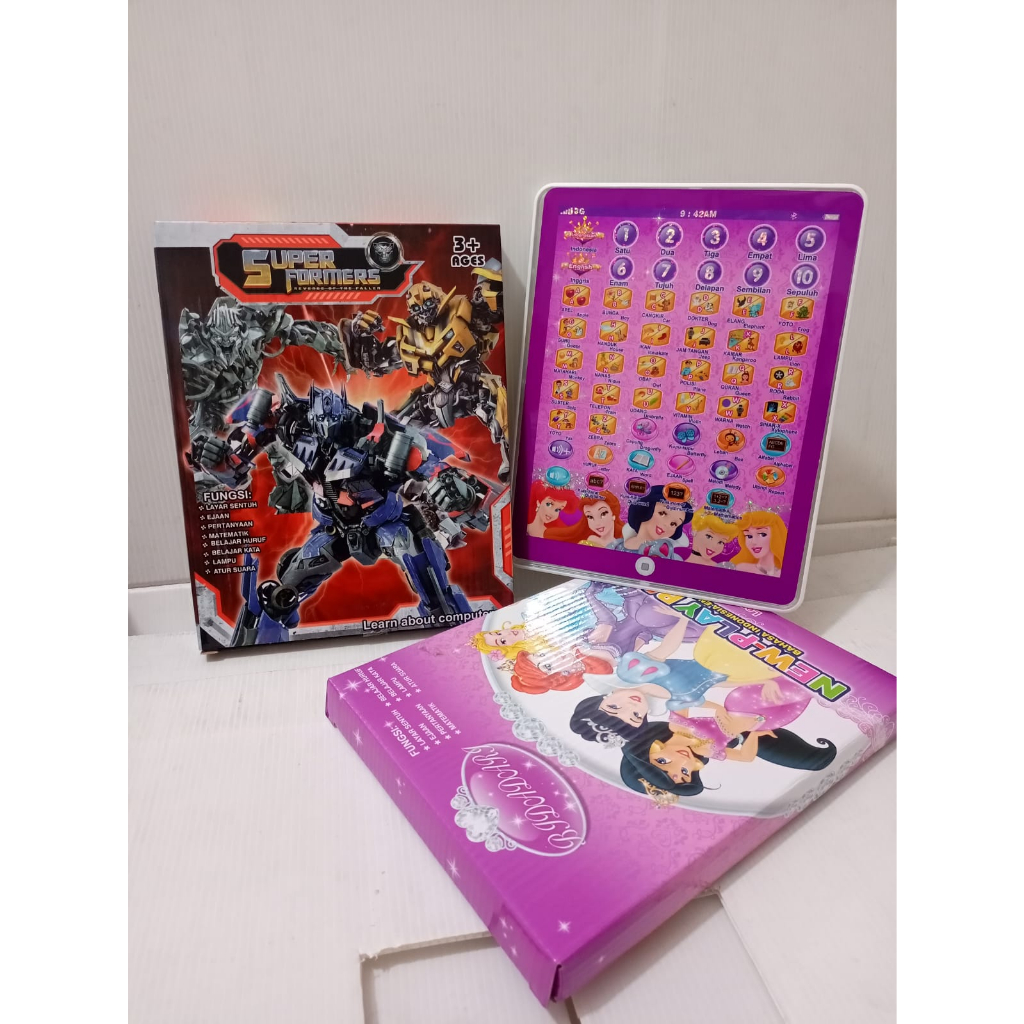 Jual MAINAN PLAYPAD KARAKTER PRINCES FROZEN IPAD EDUKASI 2 BAHASA ...