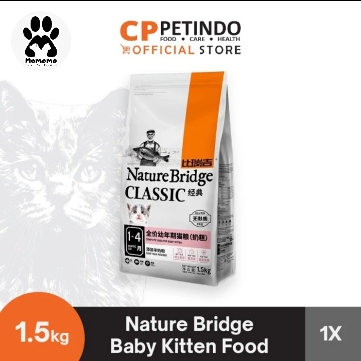 Jual Nature Bridge Classic Kitten 1.5kg | Shopee Indonesia