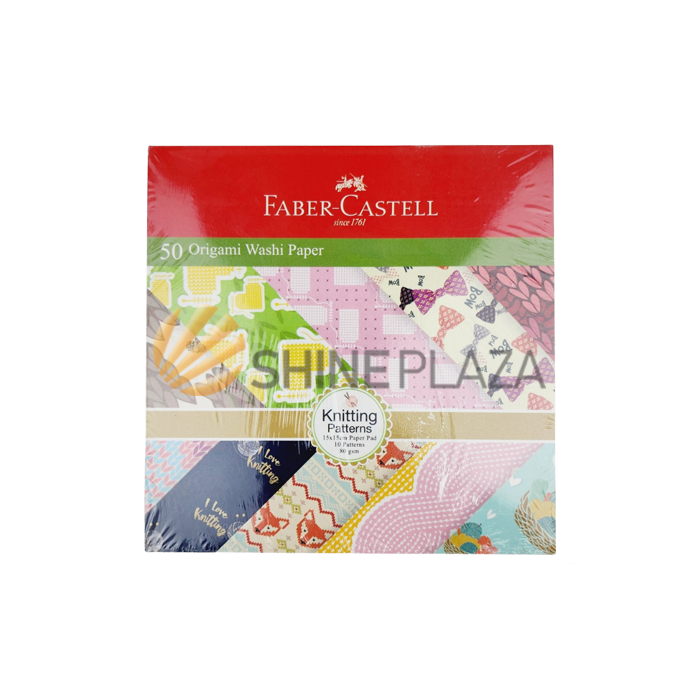 Jual Kertas Lipat Faber-Castell - Pattern Origami Washi Paper 15x15 ...