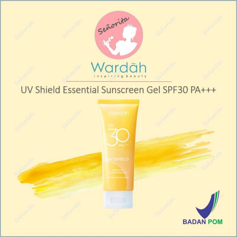 Jual Wardah UV Shield Essential Sunscreen Gel SPF 30 PA +++ 40 ml/ Aqua Fresh Sunscreen Serum ...