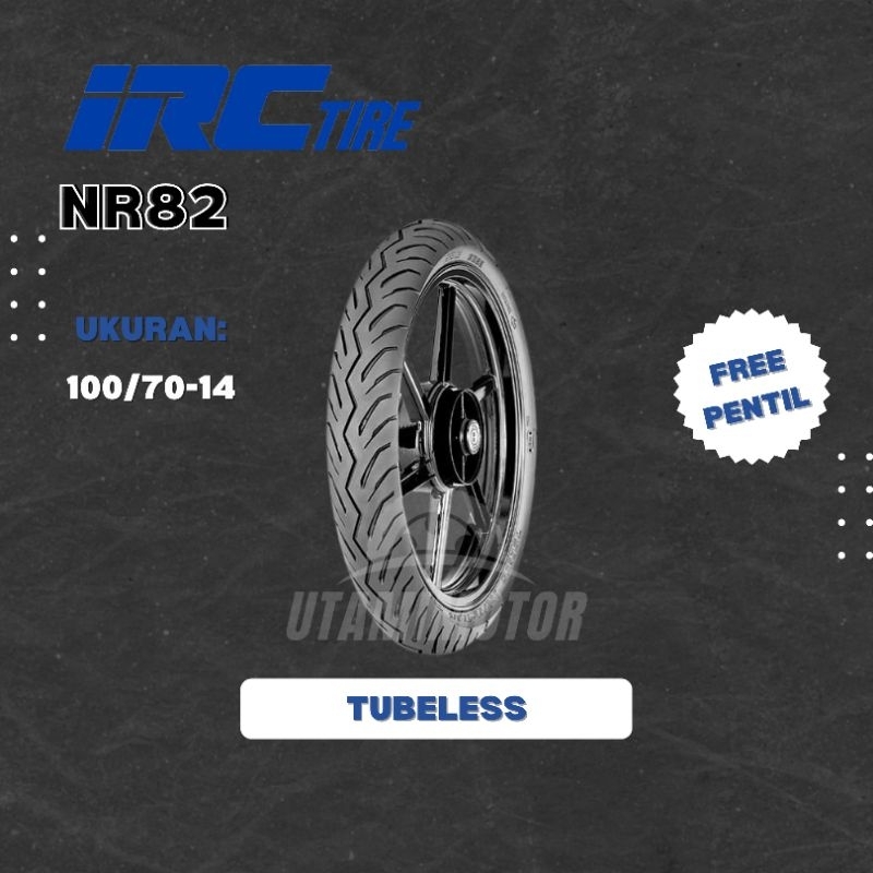 Jual BAN MOTOR IRC NR82 80/80-14 100/70-14 TUBELESS | Shopee Indonesia