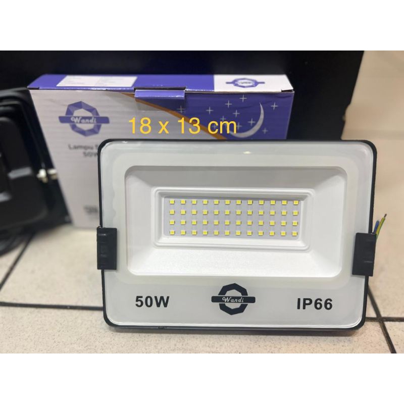 Jual lampu tembak led SMD 50 watt lampu sorot led outdoor 50 watt 50w | Shopee Indonesia