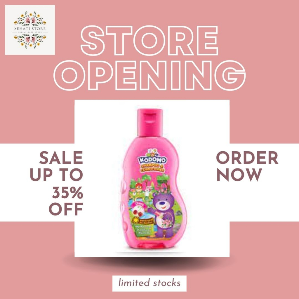 Jual KODOMO Sampo Shampoo GEL CHERRY Botol 200ML | Shopee Indonesia
