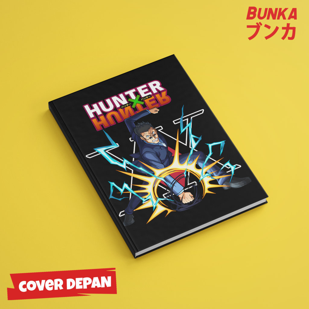 Jual Note Book Aesthetic Anime Hunter x Hunter Leorio Design Hardcover ...