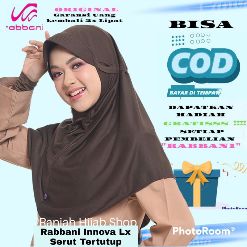 Jual Kerudung Instan Rabbani Innova Lx (Pita Dalam) hijab sekolah ...