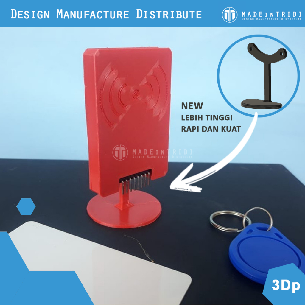 Jual Casing Arduino RFID RC522 tag ID Smart Parking Case project ...