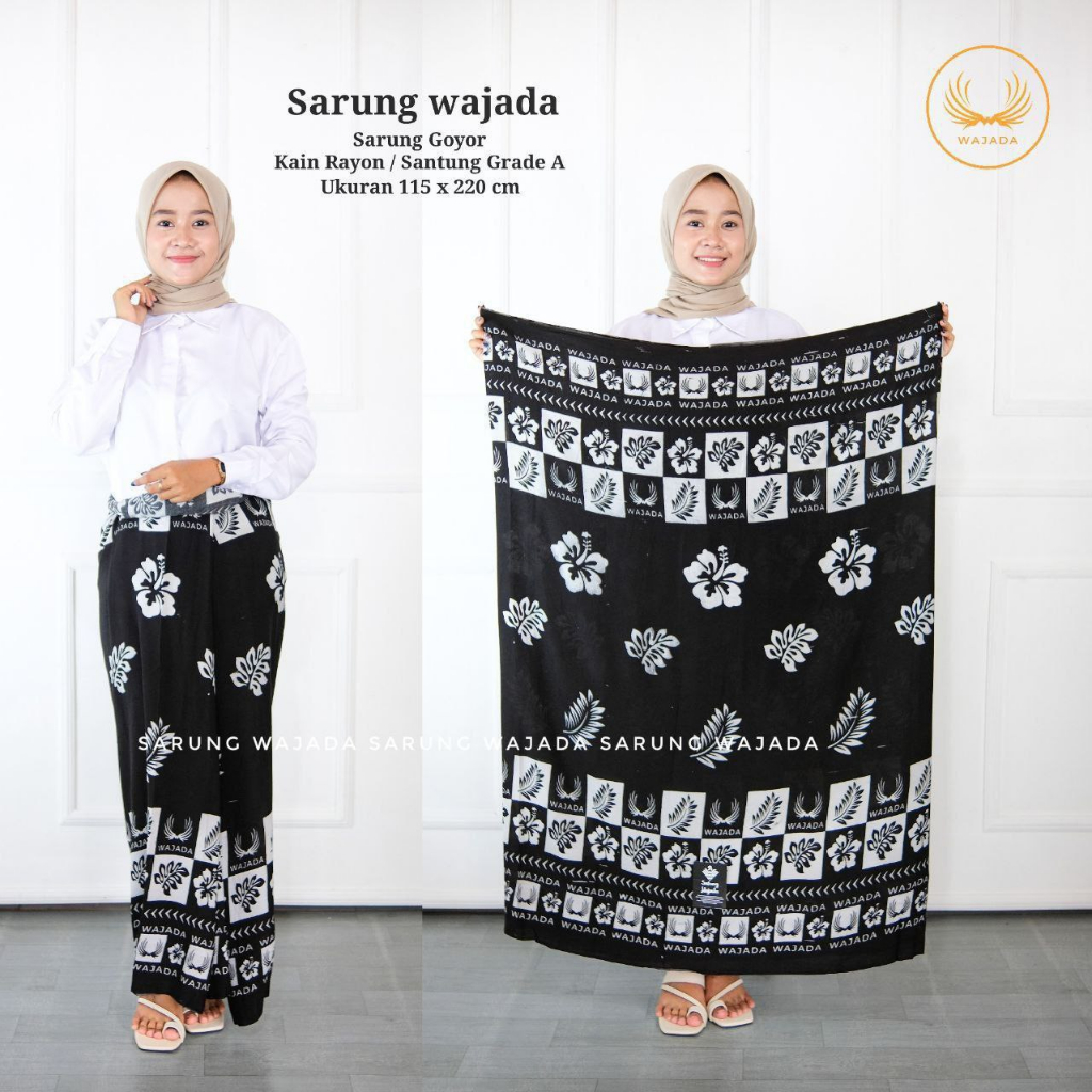 Jual SARUNG SANTRIWATI MOTIF BATIK TERBARU MERK WAJADA TERLARIS 2022 ...