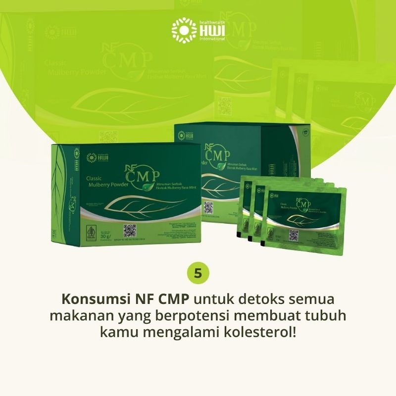 Jual NF CMP (Clasic mulberry powder) HWI ASLI ISI 30 SACHET - DETOX ...
