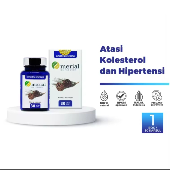 Jual MERIAL | merial red pine korea | merial fish oil | 100% original ...
