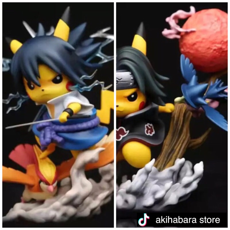 Jual Sasuke Itachi Cos Pikachu actian figure | Shopee Indonesia