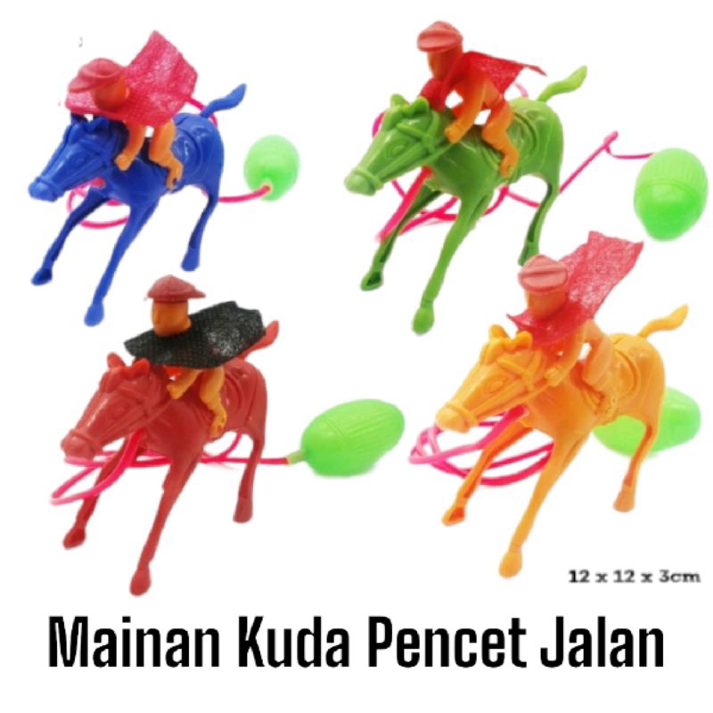 Jual Mainan Balap kuda Jadul Seru Era 90an mainan kuda pompa jalan ...