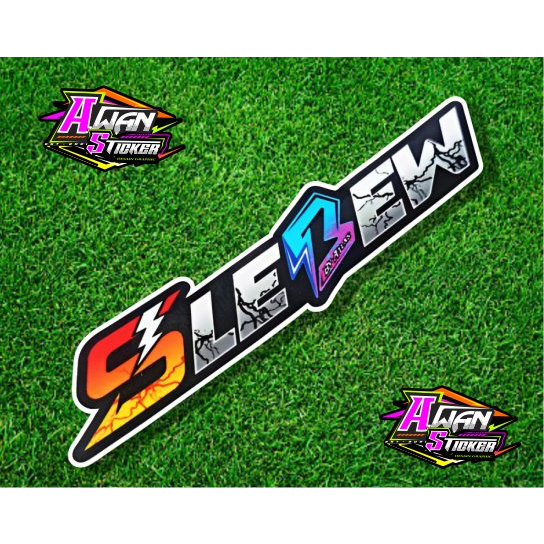 Jual Sticker Slebew Viral 4 X 10 CM Sticker Kata2 Viral Print Cut ...