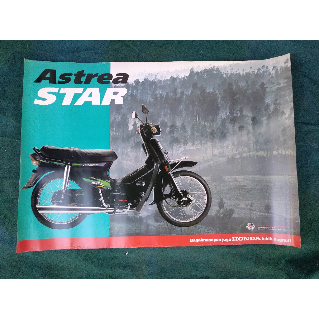Jual Poster iklan honda astrea star original astra NOS | Shopee Indonesia