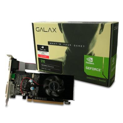 Jual VGA GALAX GEFORCE GT 210 1GB DDR3 64BIT | GT210 1G D3 | Shopee ...
