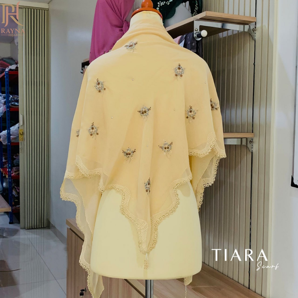 Jual PARIS PREMIUM ORGINAL | TIARA SCARF RAYNA HIJAB | Hijab Segiempat ...