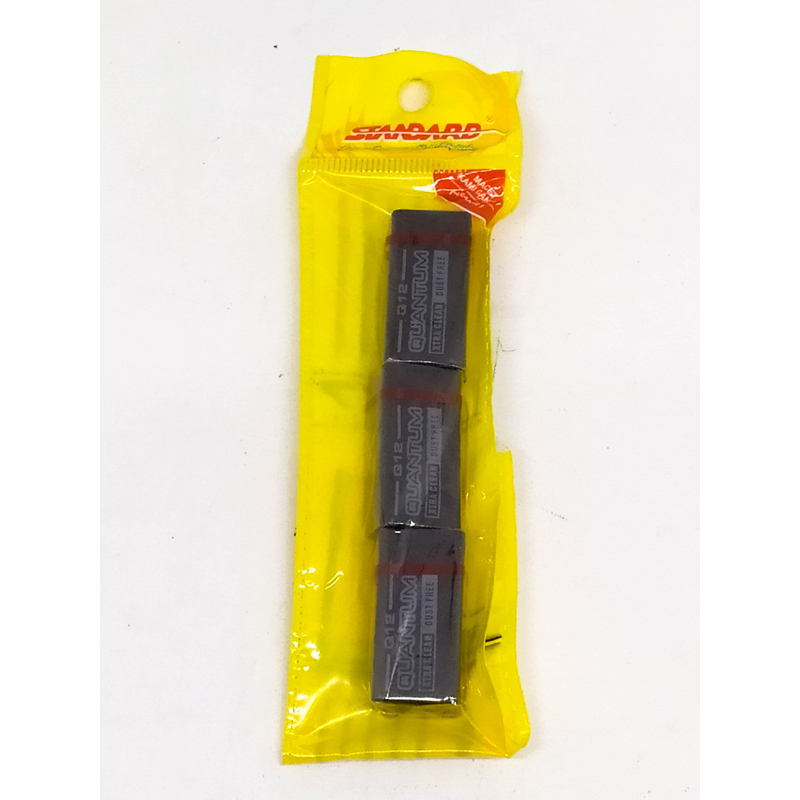 Jual Standard - Penghapus Standard Quantum Q12 Hitam Isi 3 | Shopee ...