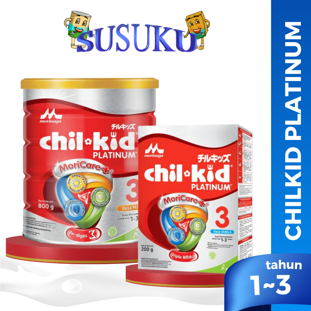 Jual Morinaga Chil Kid Platinum Moricare Susu Pertumbuhan Anak 1-3 ...