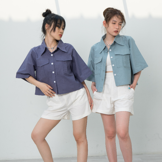 Jual Dalmi - Jee Top | Kemeja Basic Kantor Wanita kekinian | Shopee ...