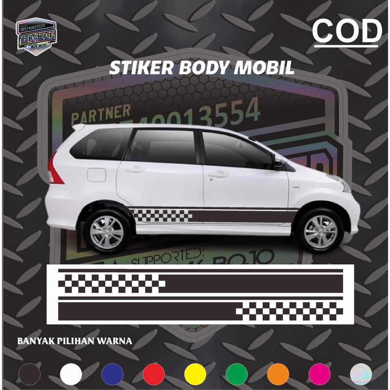 Jual Stiker body mobil cutting stiker | Shopee Indonesia