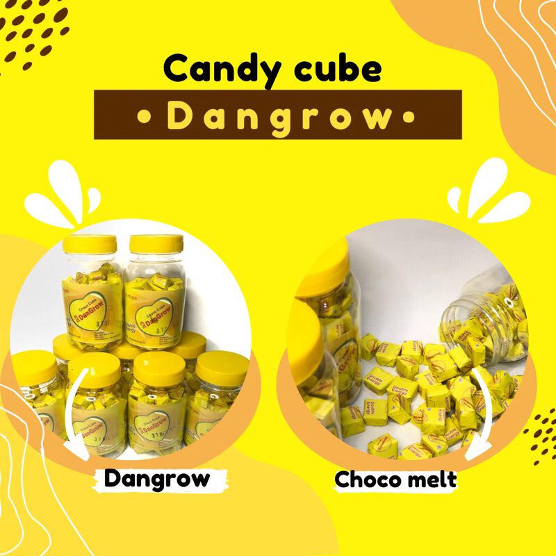 Jual Permen cube Dangrow isi 60pcs|harga murah isian banyak| Bisa COD ...