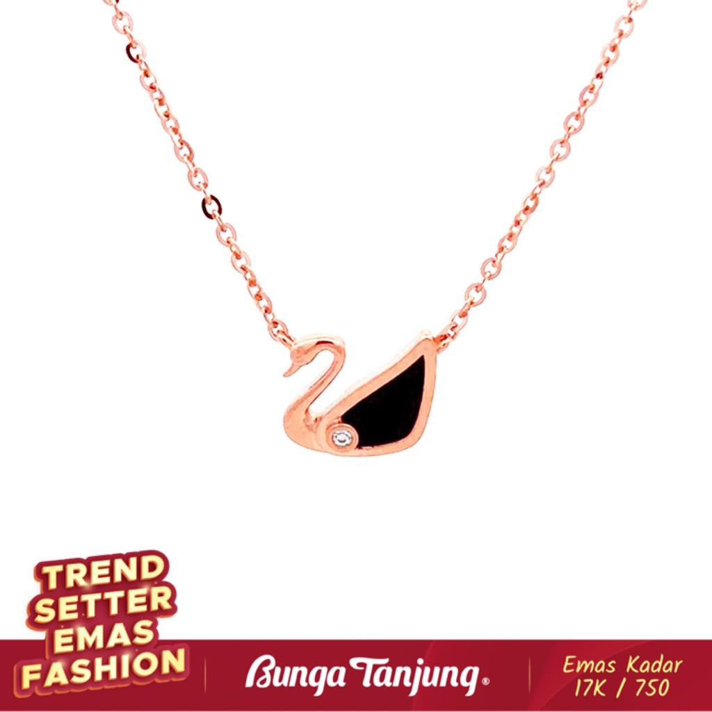 Jual KALUNG FASHION ANGSA - EMAS 17K - BUNGA TANJUNG GOLD | Shopee ...