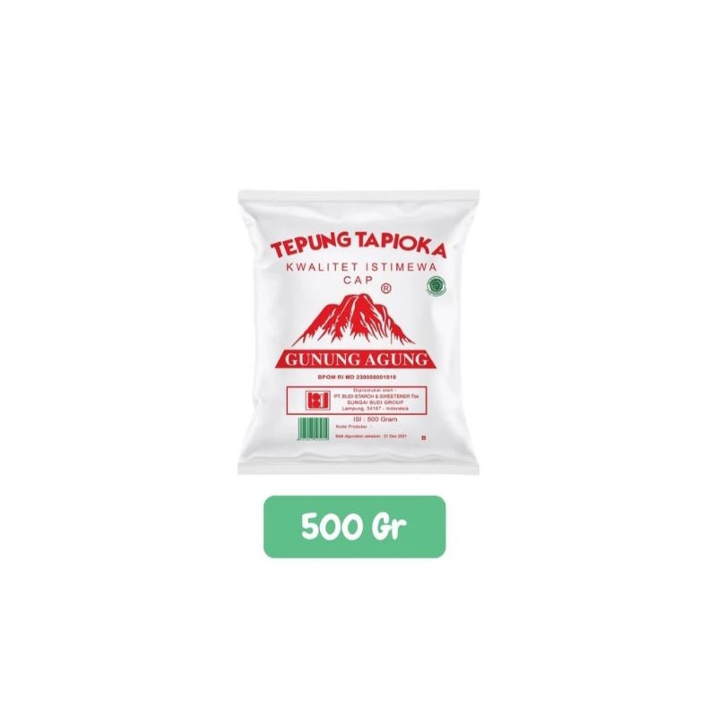 Jual Tepung Tapioka Cap Gunung Agung 500 gram | Shopee Indonesia