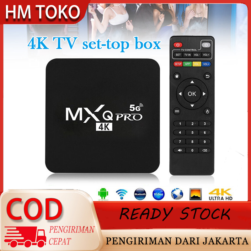 Jual 4+64G/TV BOX Android MXQ PRO 4K RAM 2GB ROM 16GB - Android TV BOX PRO - SYS Kotak TV suara ...