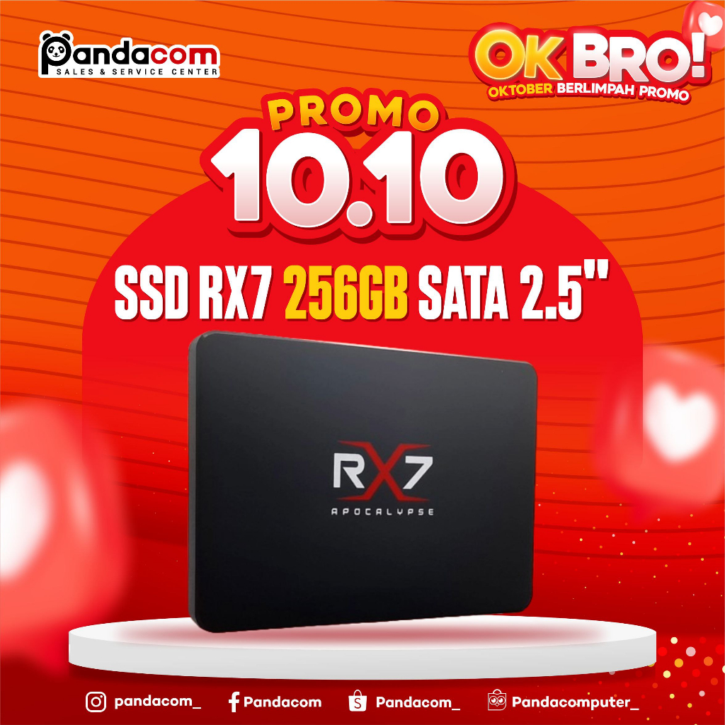 Jual SSD RX7 SATA 2.5" TERLENGKAP TERMURAH BARANG ORIGINAL BERGARANSI ...