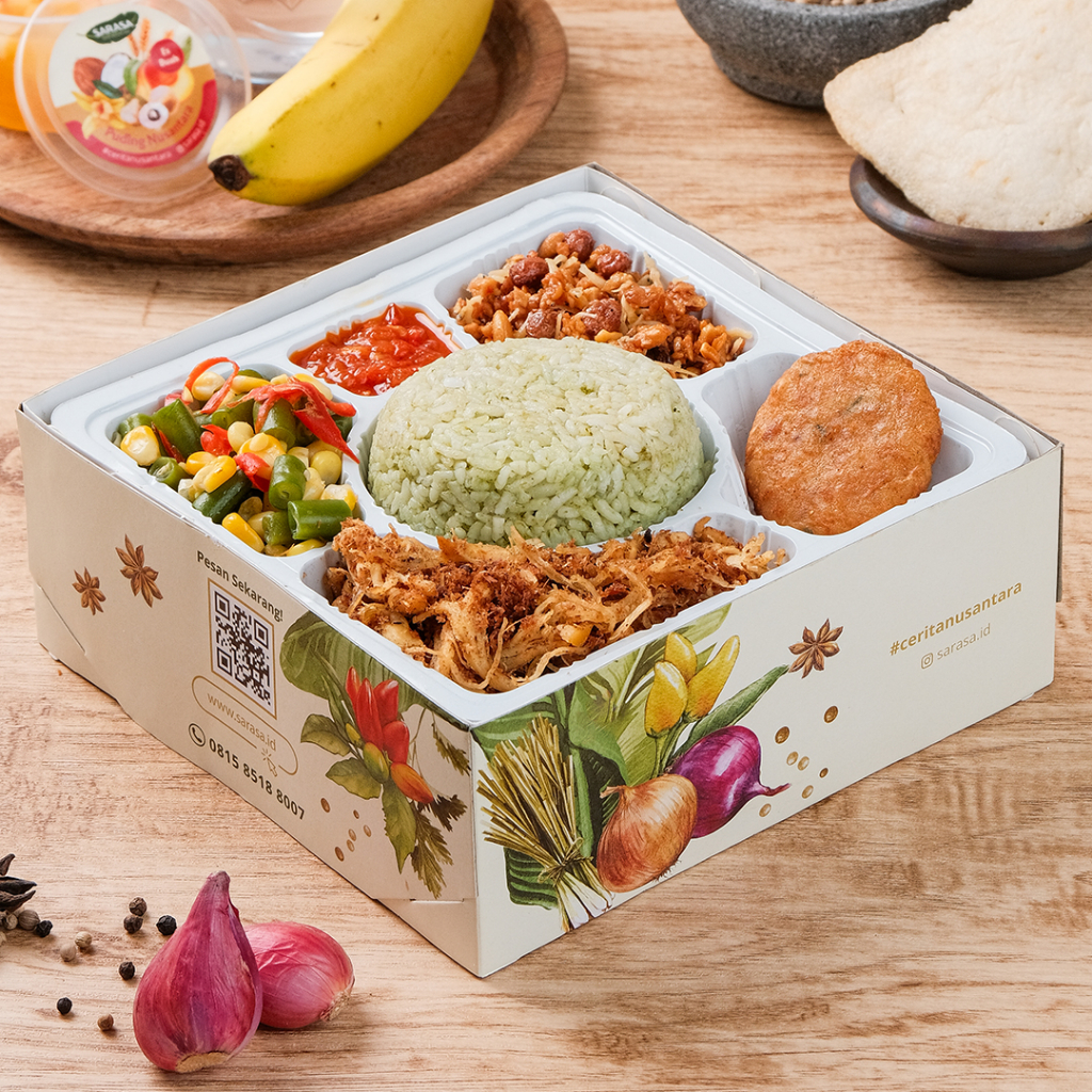 Jual Nasi Rames Daun Jeruk - Ayam Fillet Cabe Ijo / Ayam Suwir ...