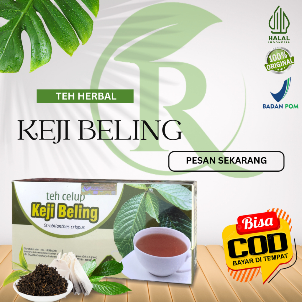 Jual Minuman Kesehatan Teh Celup Keji Beling Tazakka Pengolahan Teh ...