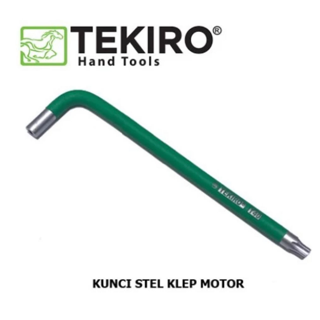 Jual TEKIRO Kunci Stel Klep Motor L Bintang T40 lubang kotak Tahanan ...