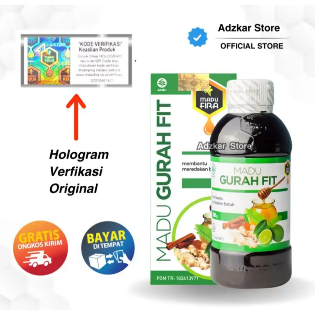 Jual Madu GURAH FIT Asli Original Gurahfit Madu Untuk Bronkitis Radang ...